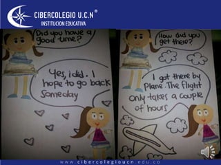 Comics (simple past tense) | PPTX