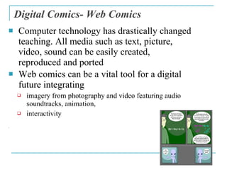 Comics in Education | PPT