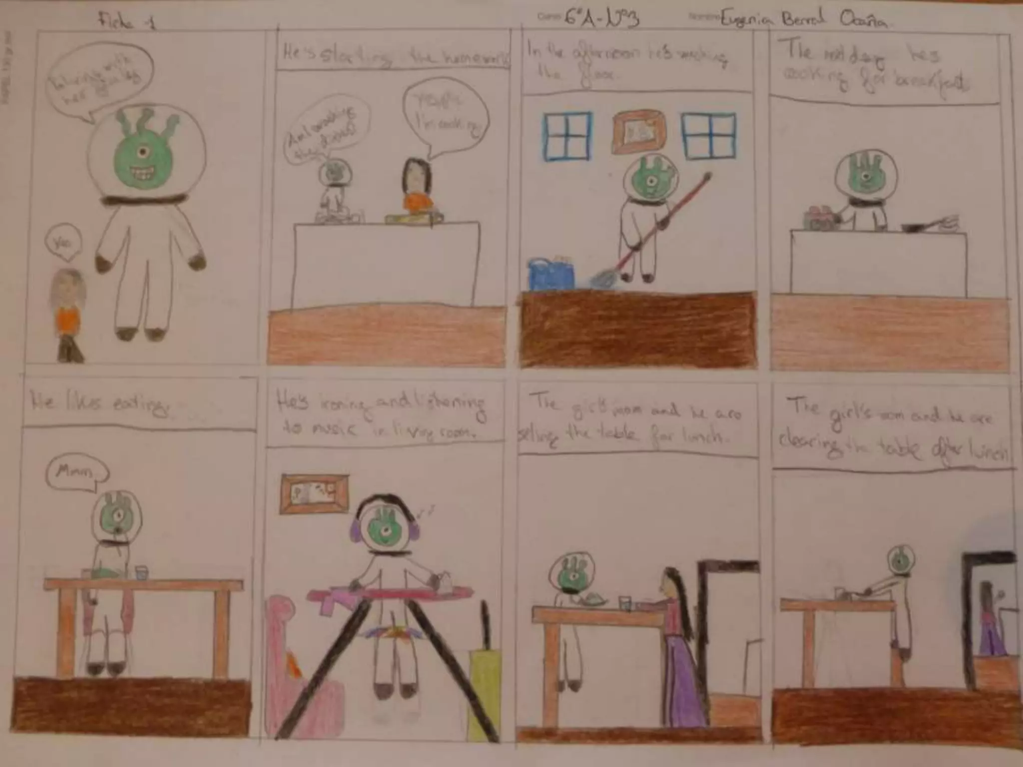 Comics from 6th graders | PPTX