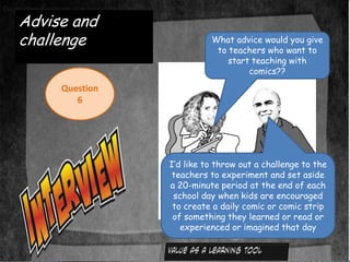 Comics in education | PPT
