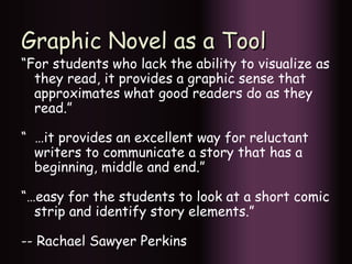 Using Cartoons, Comic Books and Graphic Novels in the Classroom | PPT