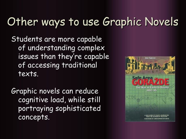 Using Cartoons, Comic Books and Graphic Novels in the Classroom