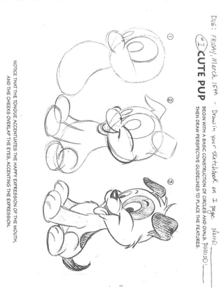 Comic sketchbook assignments | PDF