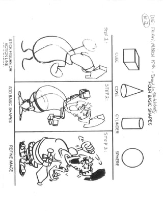 Comic sketchbook assignments | PDF