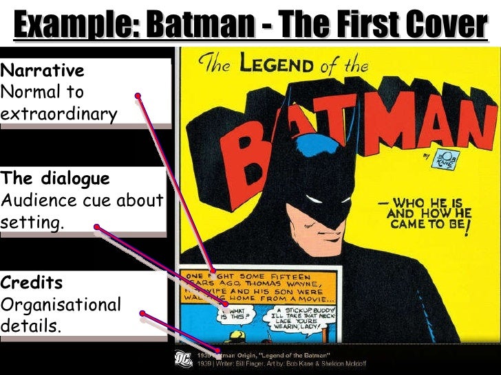 Comics narrative coursework