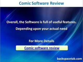 Comic Software Review | PPTX
