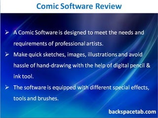 Comic Software Review | PPTX