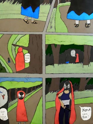 Comic stip (coloured) | PPTX