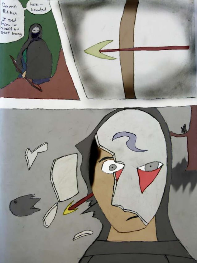 Comic stip (coloured) | PPTX