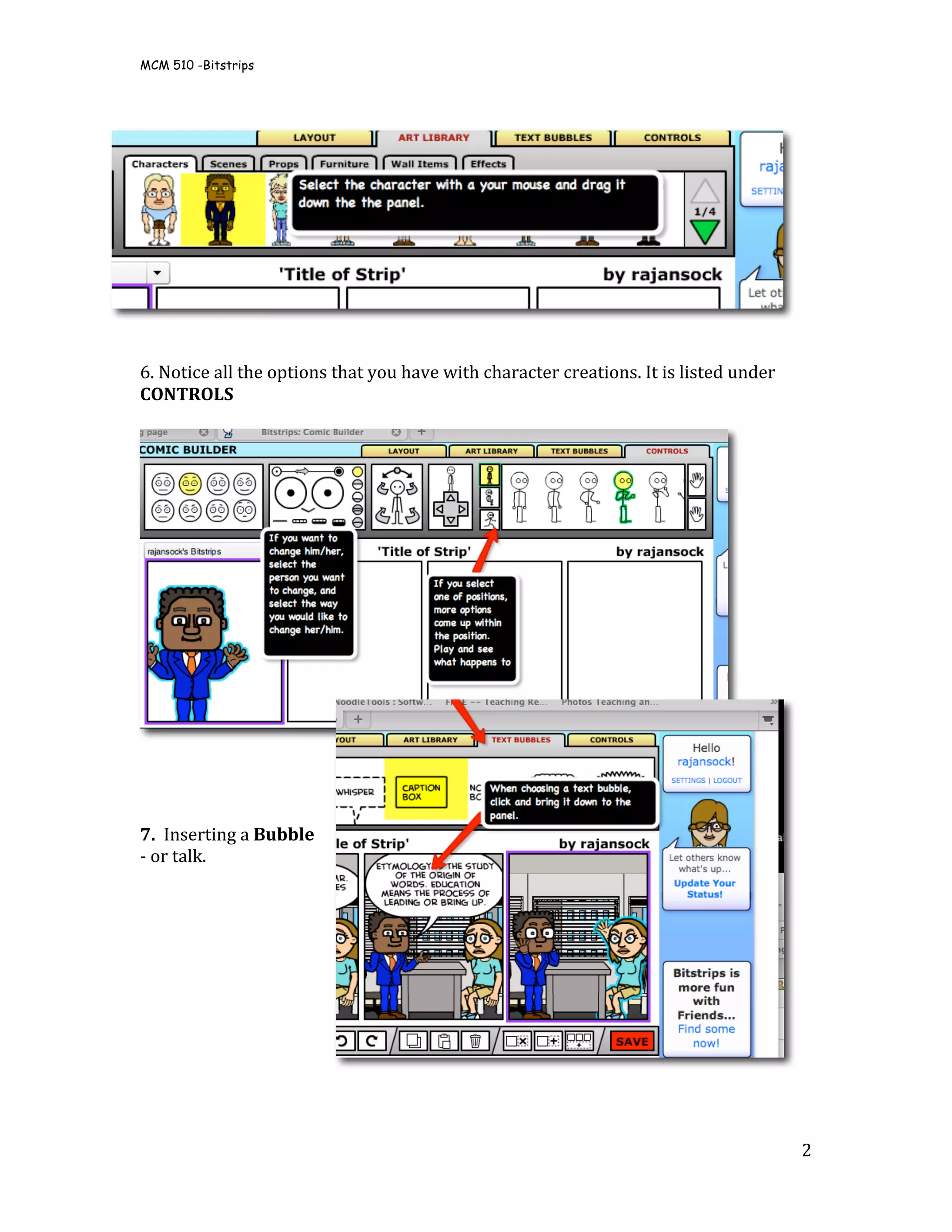 Comic Strip Building | PDF