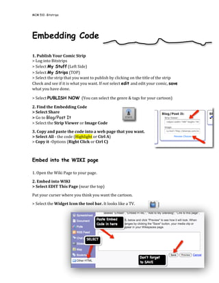 Comic Strip Building | PDF