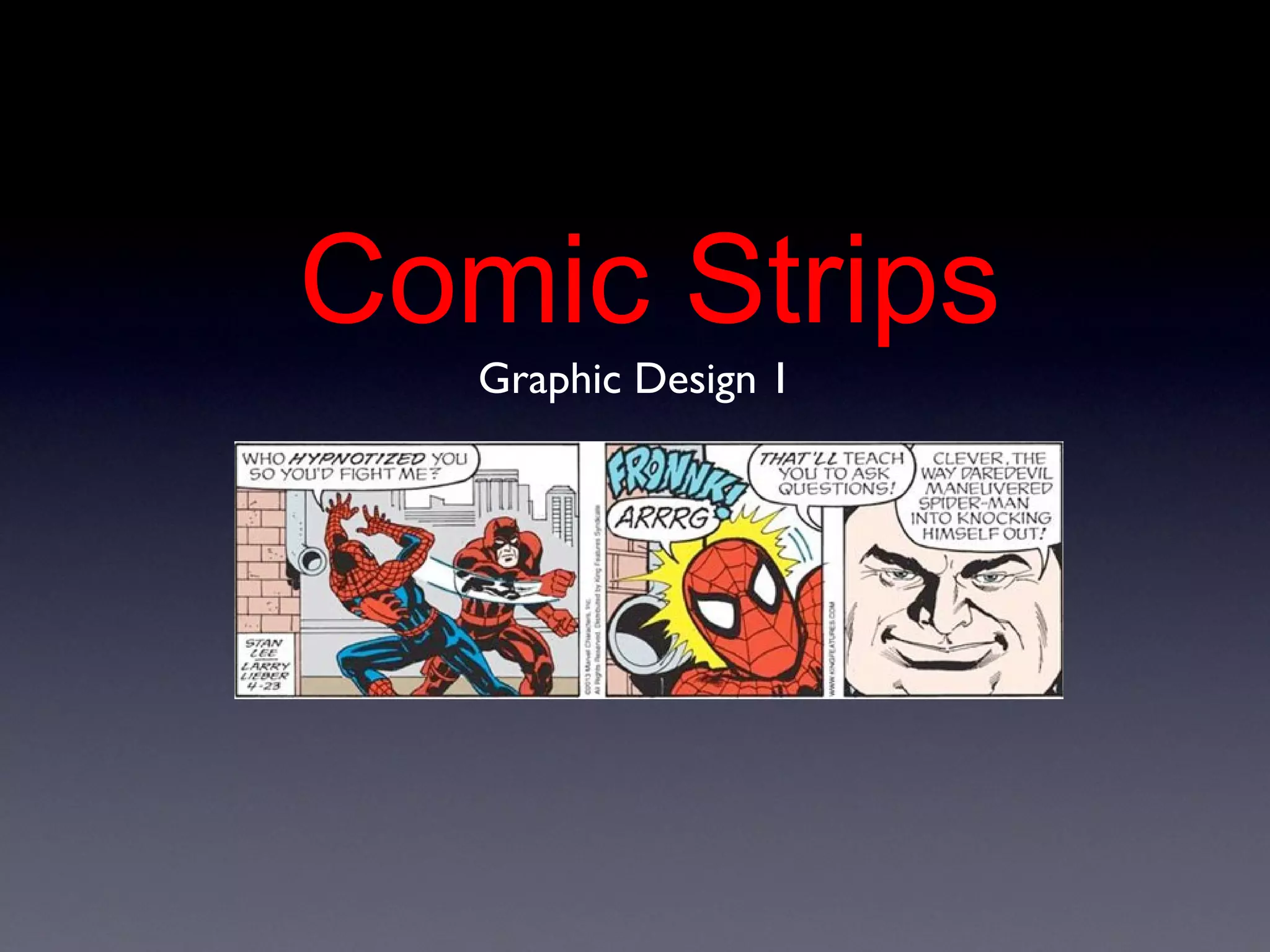 Comic Strip PowerPoint | PPT