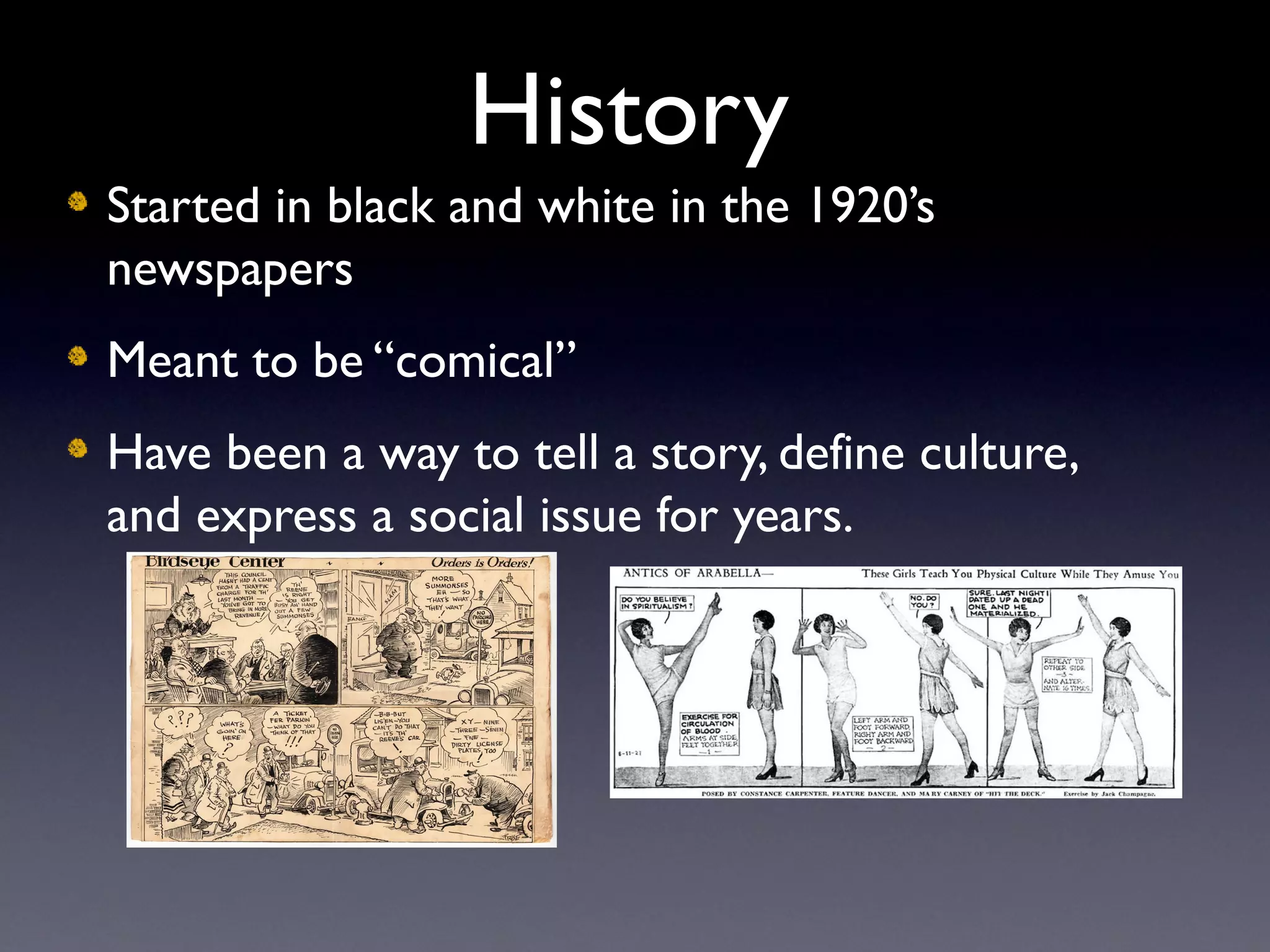 Comic Strip PowerPoint | PPT