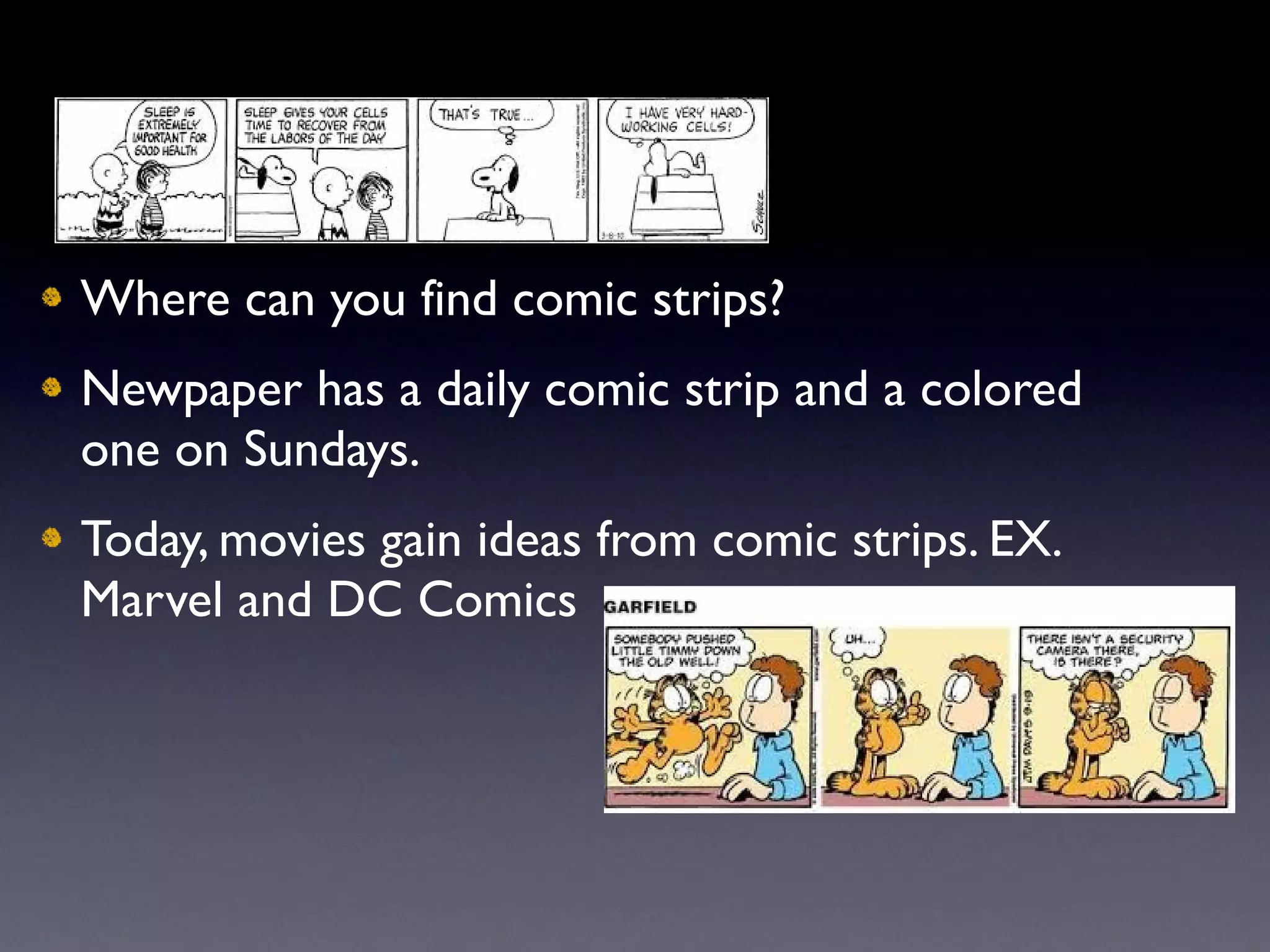 Comic Strip PowerPoint | PPT