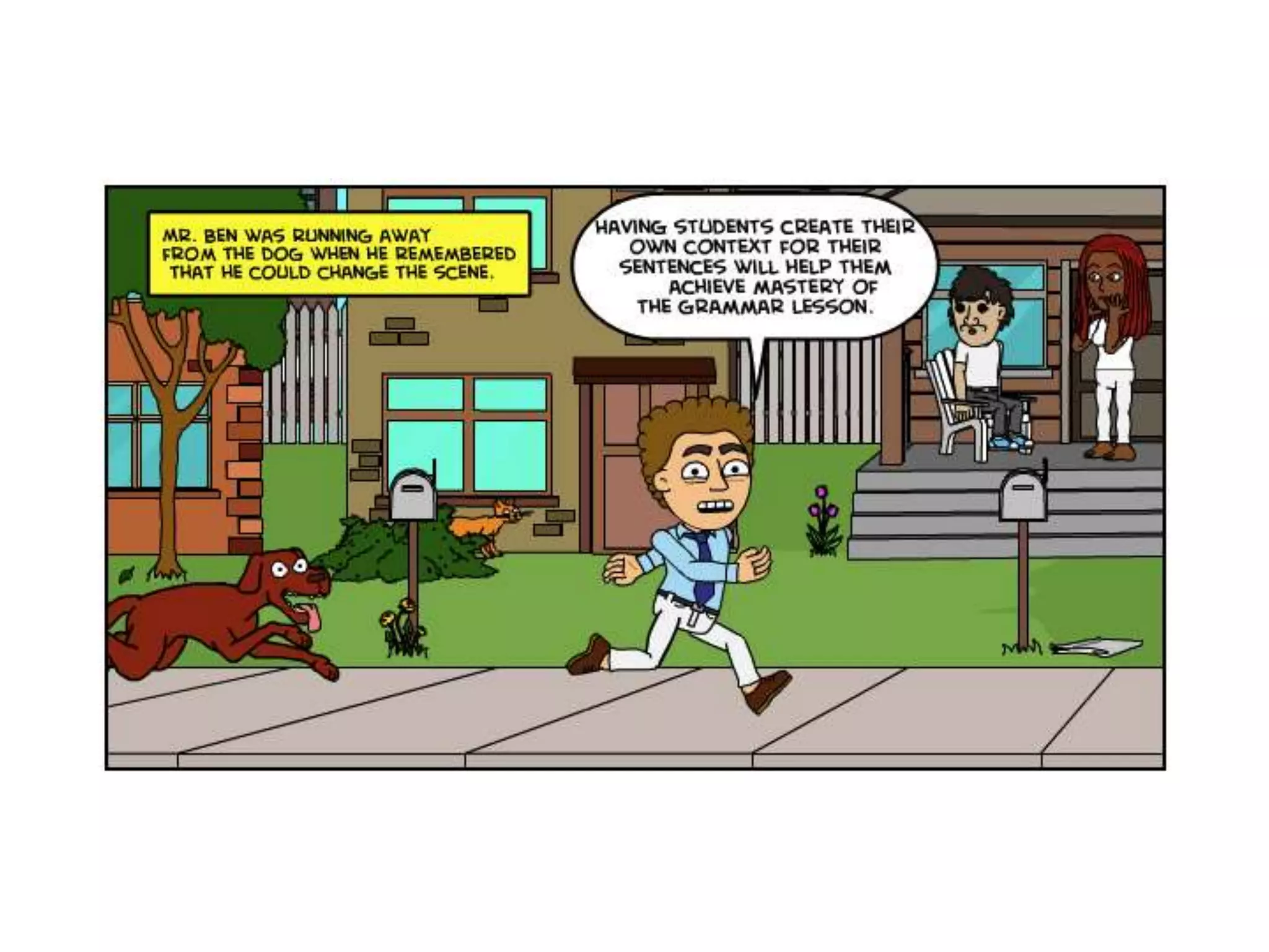 Comic Strip ESL Project | PPTX