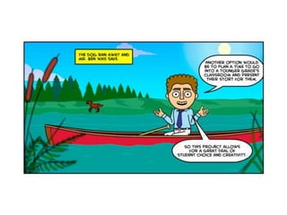 Comic Strip ESL Project | PPTX