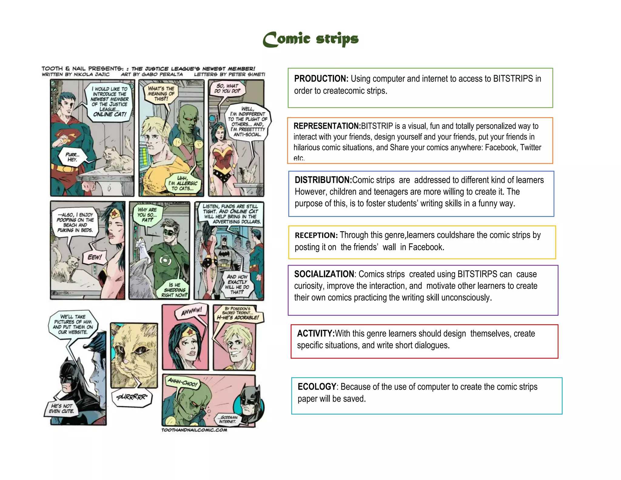 Comic strips | PPT