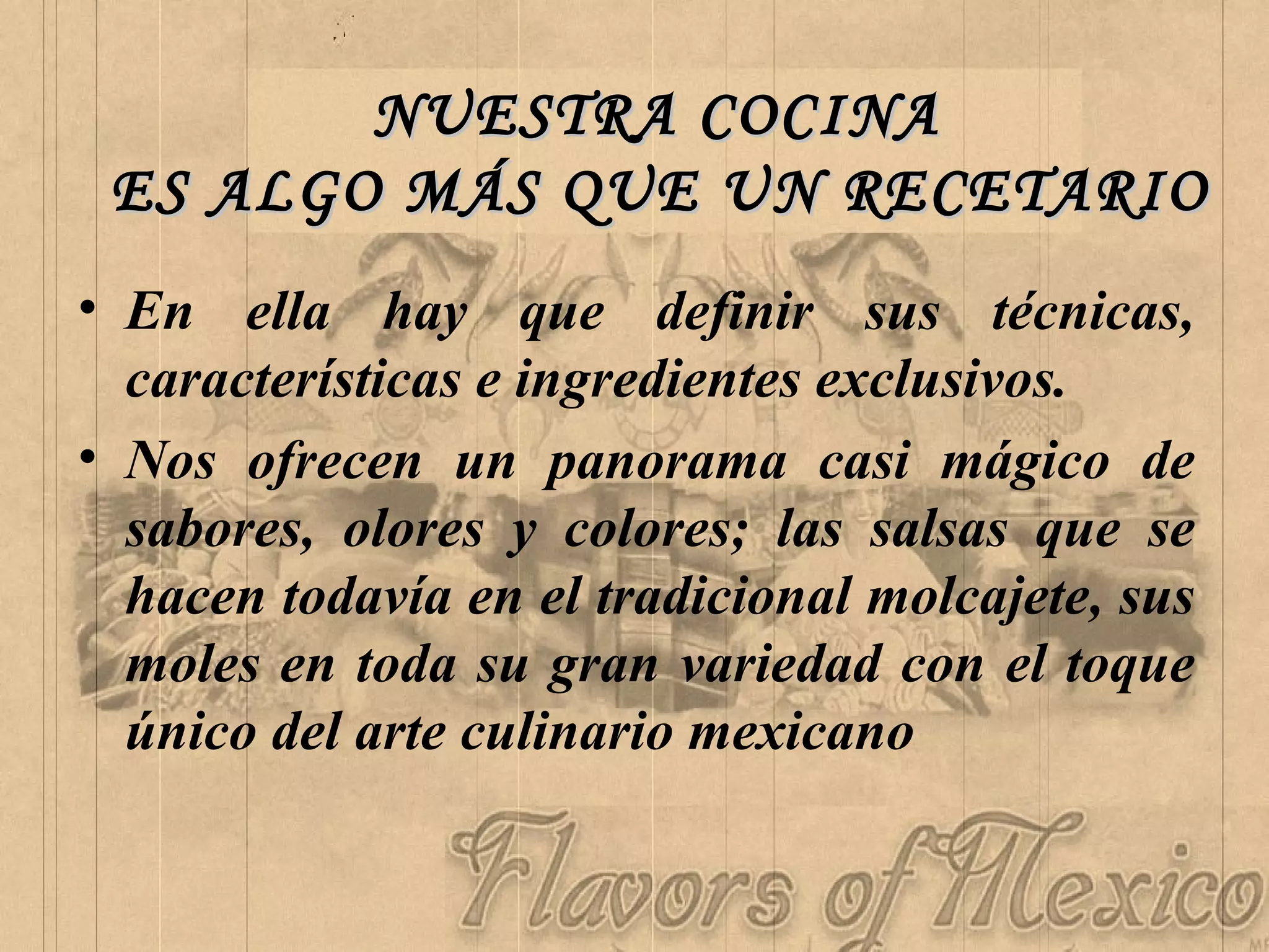 comida mexicana | PPT