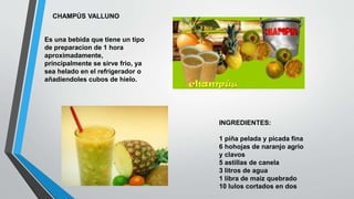 Comidas típicas de colombia | PPTX