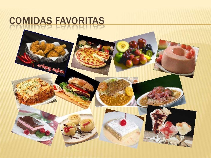 Comidas favoritas