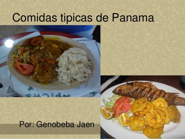 Comidas Típicas de Panamá