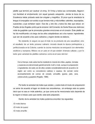 Ensayo Comida tipica | DOCX