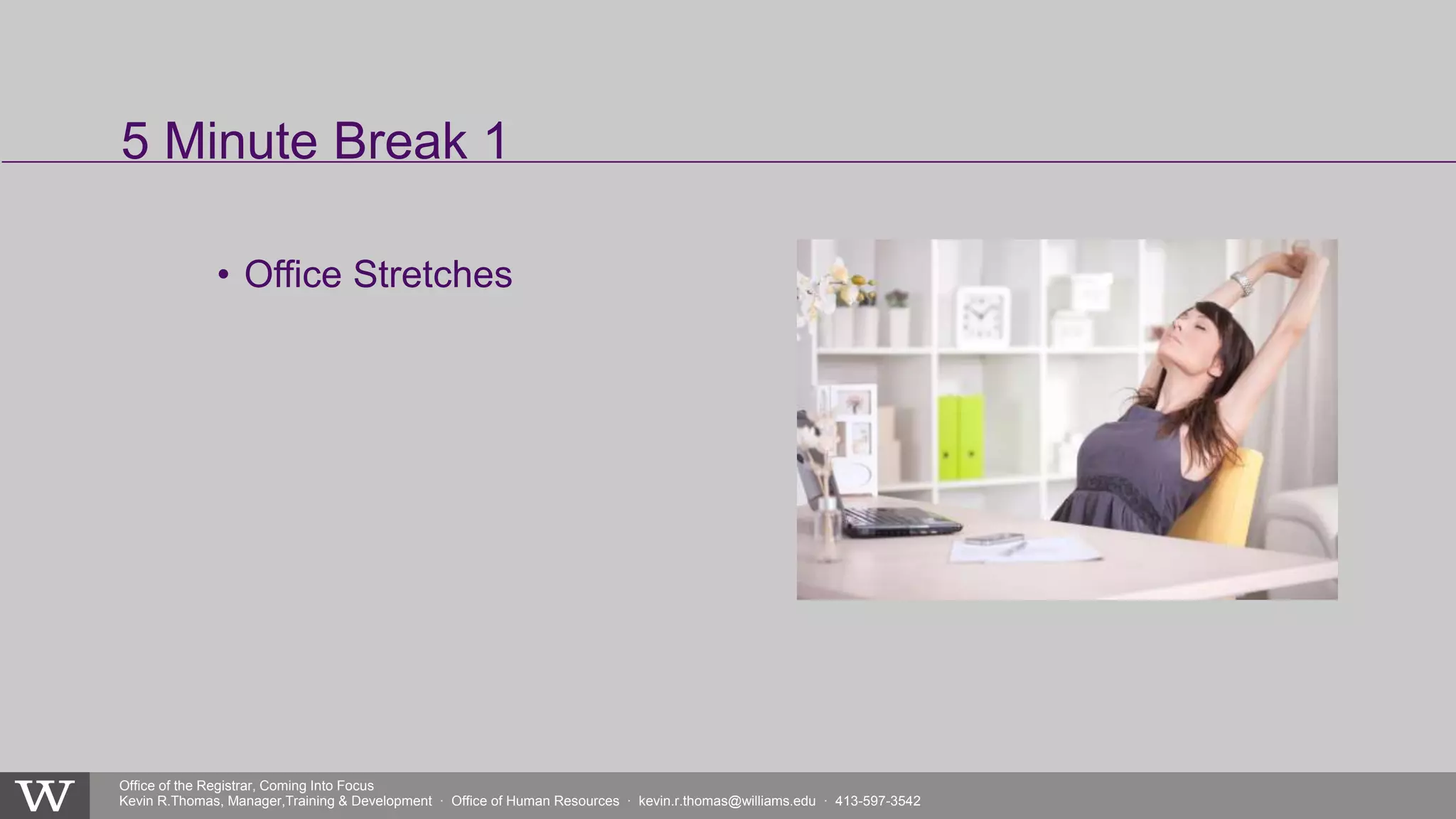 Coming into focus: The mindset of peaceful productivity | PPT