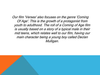 Coming of age | PPTX