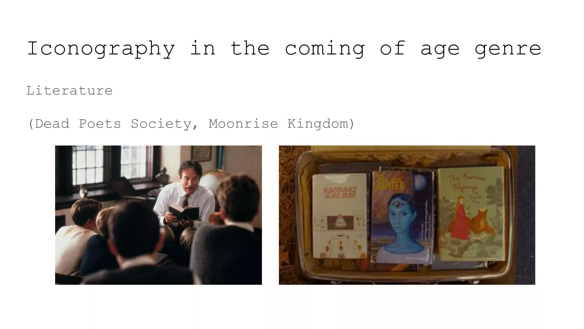 Coming Of Age Genre Conventions | PPTX