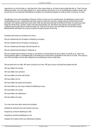 Coming out of lodebar | PDF