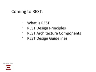 Coming to REST | PPT