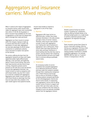 Coming to Terms with Insurance Aggregators: Global lessons for carriers ...