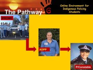 Linking People/Organisations involved in Indigenous policing | PPT