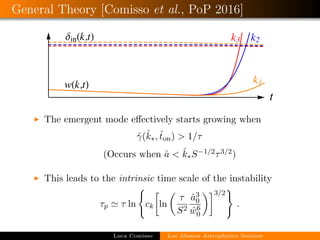 Luca Comisso - Plasmoid Instability in Time-Evolving Current Sheets | PDF