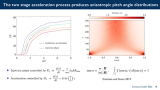 Luca Comisso - Particle Acceleration in 'Reconnecting' Turbulence | PDF | Chemistry | Science