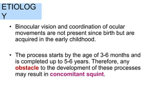 Introduction to Comitant strabismus.pptx