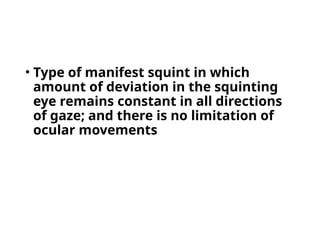 Comitant strabismus.ophthalmology.squint.pptx