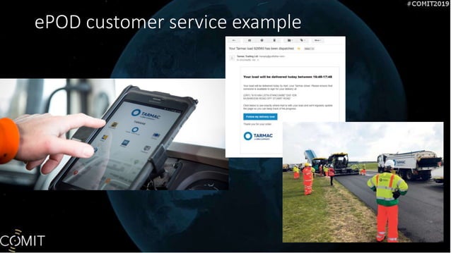 Electronic proof of delivery & vehicle tracking #COMIT2019 | PPT