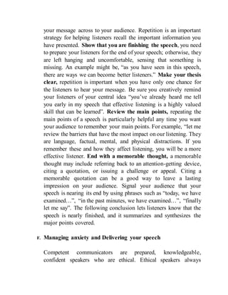 Summary of communication | DOCX