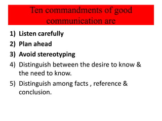 Communication networks and barriers in communication | PPTX