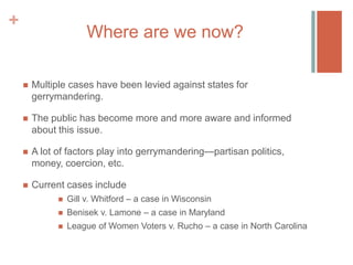 The Future of Gerrymandering | PPT