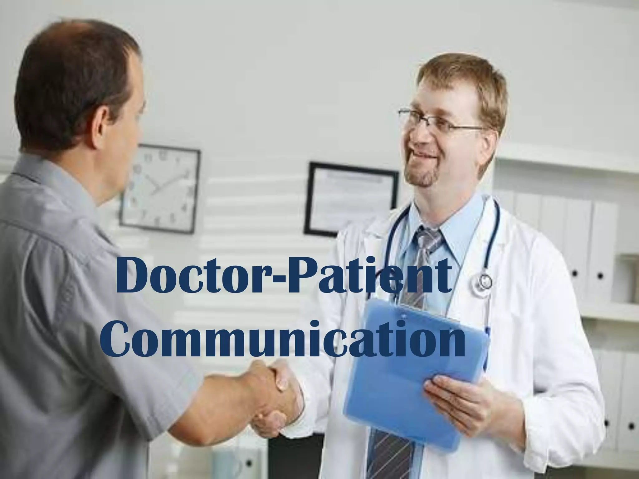 Doctor-Patient Communication | PPTX