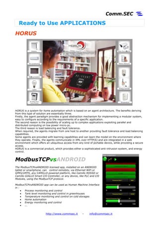 Comm.SEC hardware, firmware and software products, solutions and ...