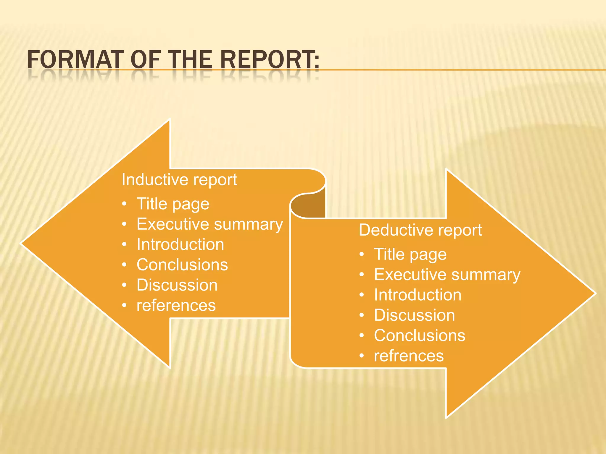 REPORT WRITTING | PPTX