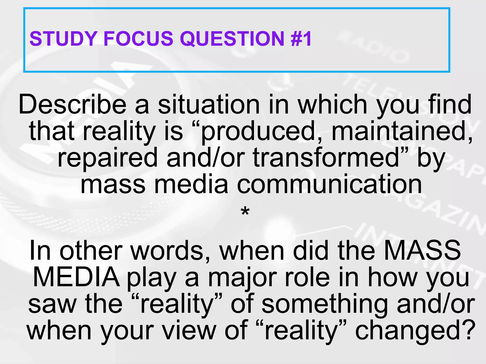 WCC-COMM 101 chapter #1 powerpoint-LUTHER | PPT