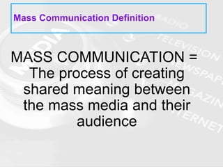 WCC-COMM 101 chapter #1 powerpoint-LUTHER | PPTX | Family/Children | Genres