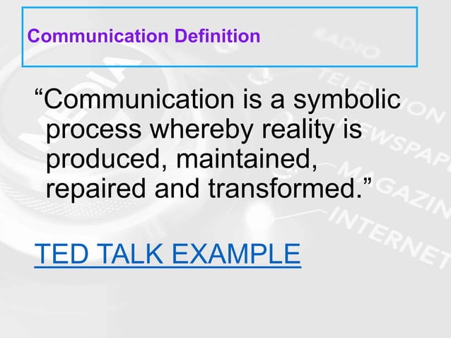 WCC-COMM 101 chapter #1 powerpoint-LUTHER | PPT
