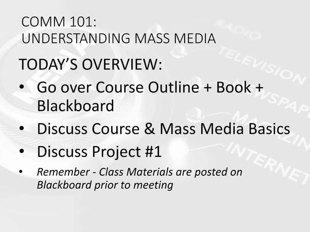 COMM 101 INTRO WCC | PPTX