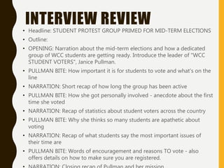 COMM 106 AUDIO INTERVIEW REVIEW | PPT