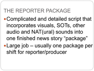 COMM 118 BASIC TV NEWS STORY FORMS | PPTX | Digital Audio | Computer ...